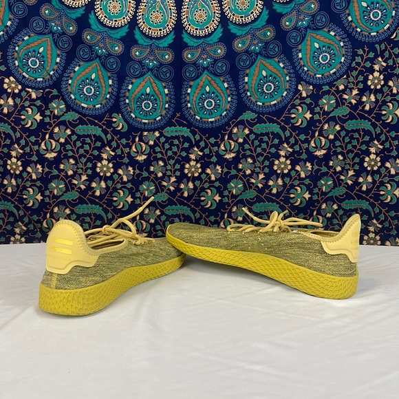 Shoes | Pharrell Williams X Adidas Yellow Gold Sneakers | Poshmark